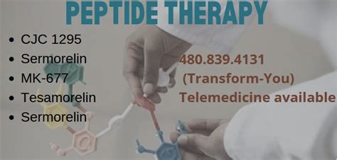 Sermorelin Peptide Therapy Benefits Hill Side Hospital
