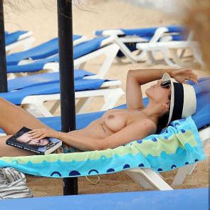 Roxanne Pallett Getting Tan Topless In Cyprus Onlyfans Leaked Nudes