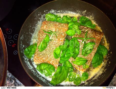 Losos Na Masle Recept TopRecepty Cz