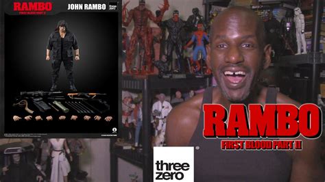Threezero Rambo First Blood Part II John Rambo Sixth Scale Figure