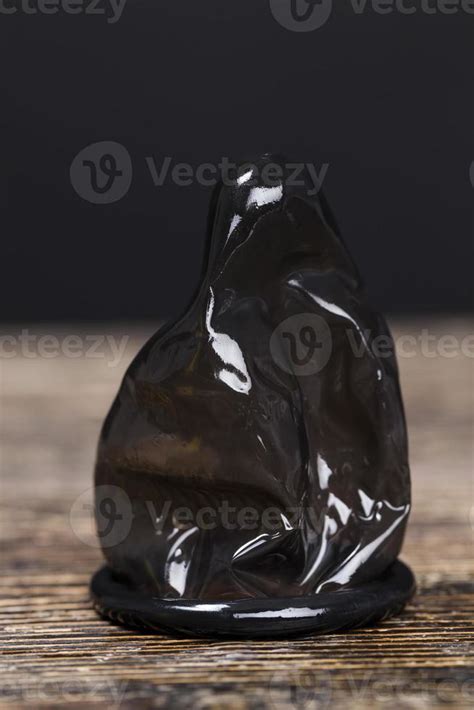 Black Latex Condom Stock Photo At Vecteezy