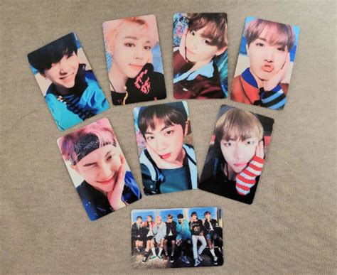 BTS Photocards You Never Walk Alone Full Set Etsy