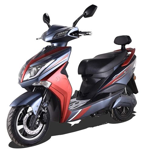 HAWK 3000 LI 3000 Watt Elektroroller 45 Km H Lithium Akku E Roller E