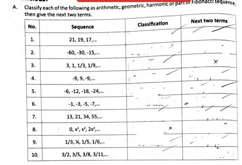 A Classify Each Of The Following As Arithmetic Geometric Harmonic Or