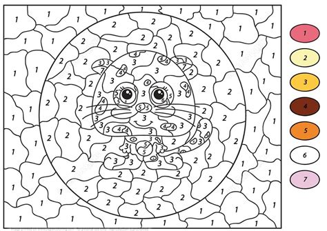 Caderno Desenhos para Colorir de acordo números