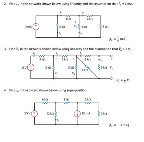 Solved 2 Find Io In The Network Shown Below Using Linearity Chegg