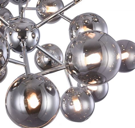 Casa Padrino lampe suspendue de salon argent Ø 65 x H 40 cm Lampe