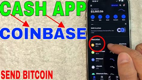 How To Send Bitcoin From Cash App To Coinbase YouTube