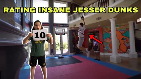 Rating Insane Jesser Dunks YouTube
