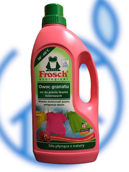 Frosch Ecological żel do prania tkanin kolorowych Owoc granatu 1500 ml
