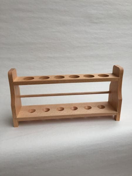 Alchemist De Reagenzglasgestell Holz 6 Fach