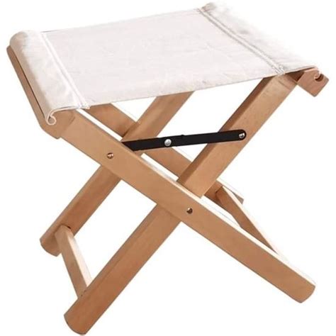 Tabouret Pliant En Bois Massif Petit Tabouret Pliant Extérieur Tabouret