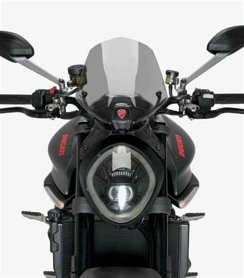 Ducati Monster 937 2021 2024 Puig New Generation Sport Smoked