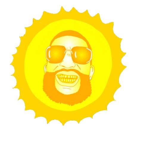 Melting Trap God Sticker By Gucci Mane