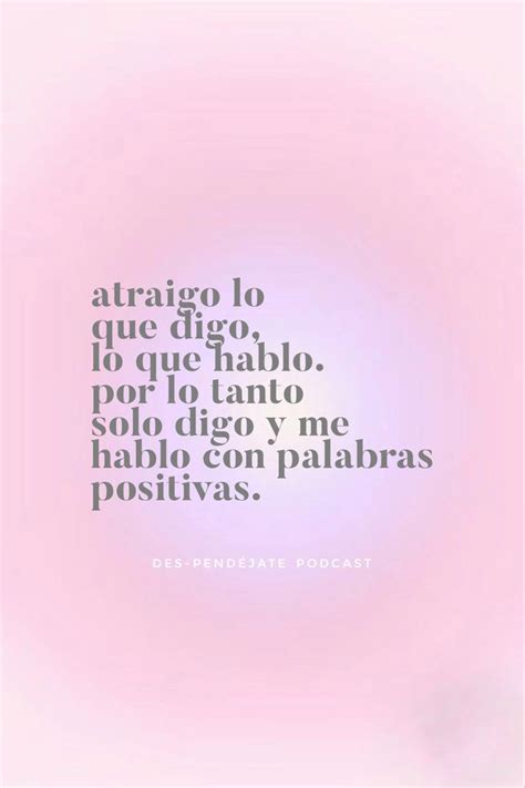 Frases de manifestación Frases positivas Frases positivas de