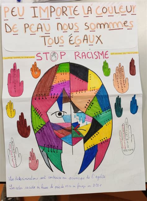 Des affiches pour lutter contre les discriminations réalisées par des