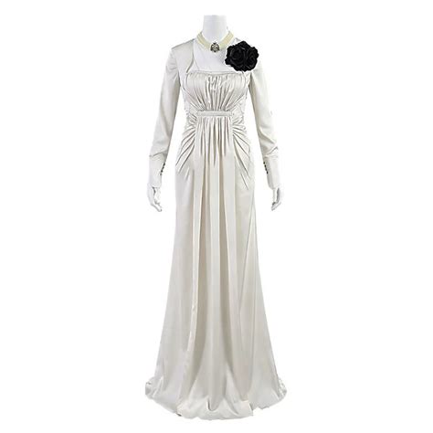 Movie Alcina Dimitrescu Lady Dimitrescu Cosplay Costume Woman Skirt Evening Dresse Halloween