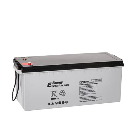 V Ah Expedition Plus Lead Carbon Gel Ultra Deep Cycle Battery