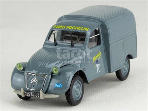 Citroën 2CV AZU Fourgonnette Michelin Norev Presse 1 43 Autos