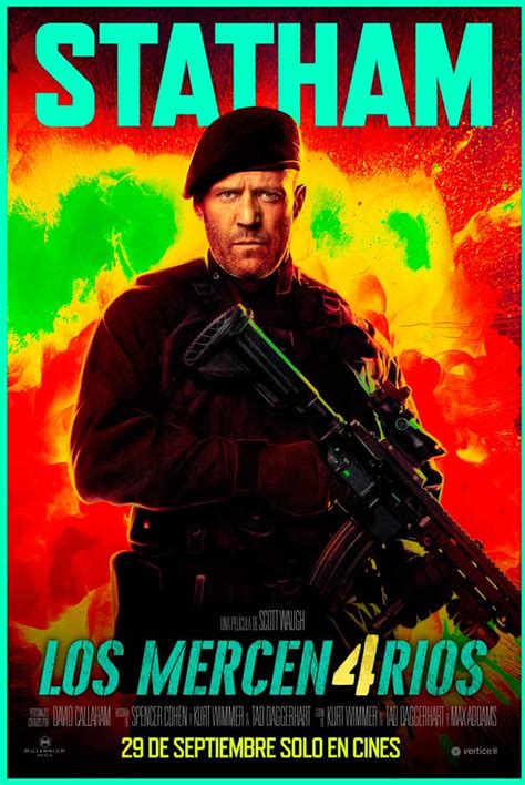 Los mercen4rios cartel de la película 7 de 13 Statham
