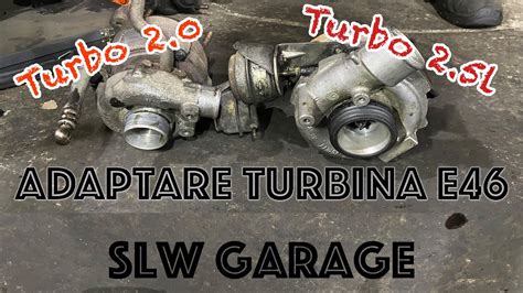 SLW GARAGE Proiect E39 ADAPTARE TURBO 2 5 LA MOTOR 2 O YouTube