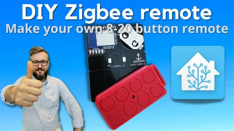 Make Your Own Zigbee Remote For Home Assistant Buttons Youtube