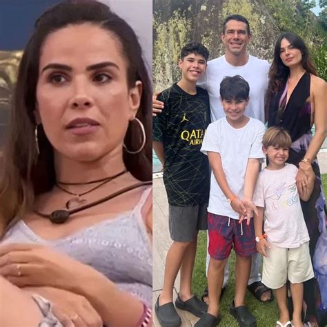 BBB 24 Wanessa Camargo Confinada Filhos Aproveitam Descubra O