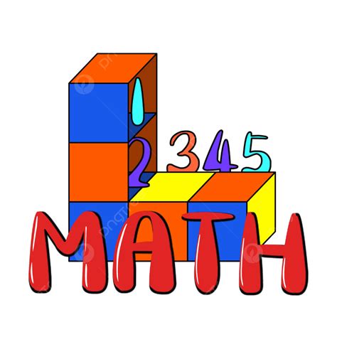 Imágenes Prediseñadas De Matemáticas Estilo De Dibujos Animados PNG