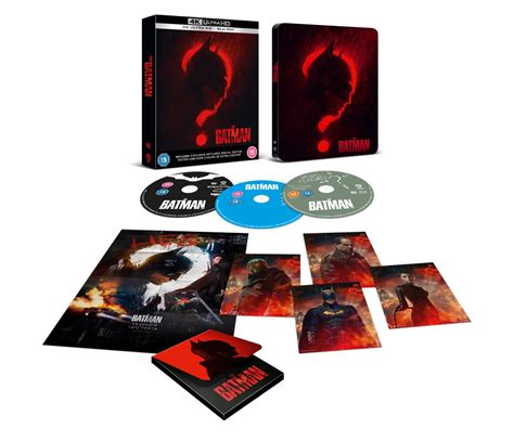 The Batman HMV Exclusive Limited Edition 4K Ultra HD Deluxe Steelbook