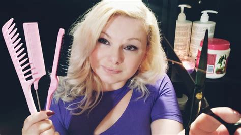 Hair Salon Asmr Sleep Inducing Haircut Roleplay Scalp Check And