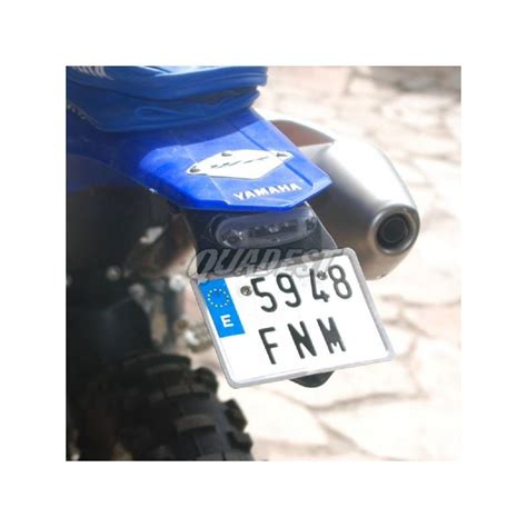 Matrícula Aluminio Moto Pequeña Homologada