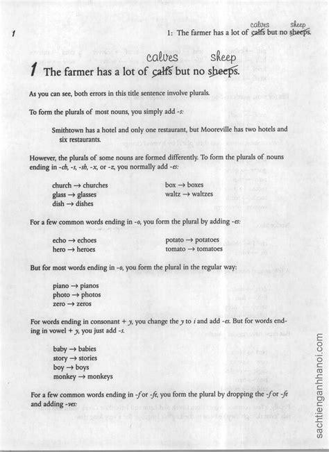 Sách 50 Common Errors A Practical Guide for English Learners