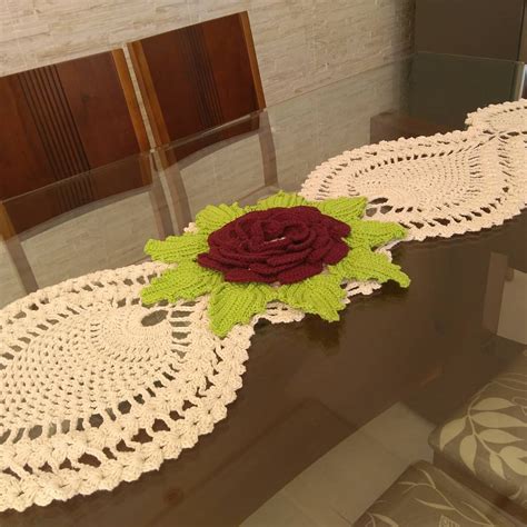 Caminho De Mesa De Crochê 35 Peças Lindas E Modelos Passo A Passo 846