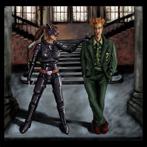 Catwoman And The Riddler By Rodriguezzz On DeviantArt