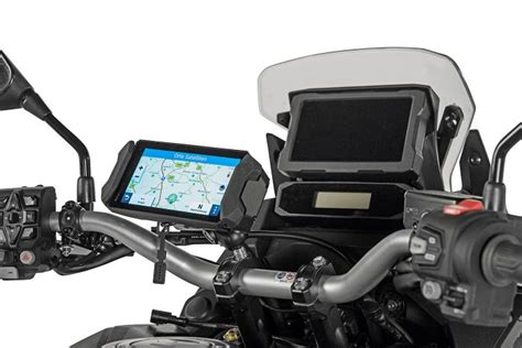 Lenkerhalterung Garmin zumo XT abschließbar schwarz Touratech