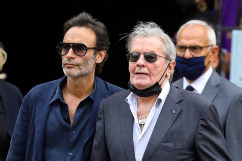 Photo Alain Delon Et Son Fils Anthony Obs Ques De Jean Paul