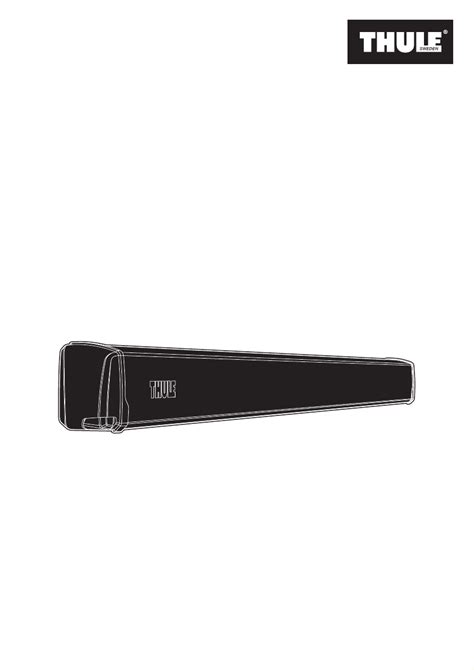 User Manual Thule English Pages