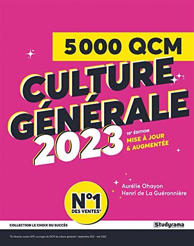 Les 4 meilleurs livres de culture générale en 2023