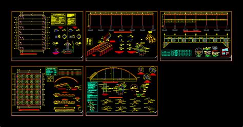 Estructuras Metalicas En AutoCAD Librería CAD