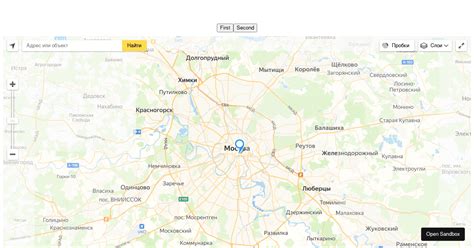 Vue Yandex Maps Vue Forked Codesandbox
