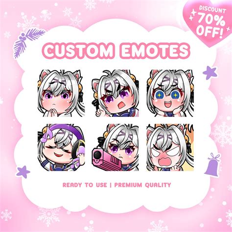 EMOTES PERSONALIZADOS Emotes De Twitch Premium Personalizados De Alta