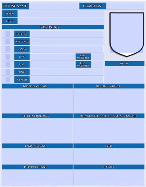 Rpg Form Fillable Printable Forms Free Online