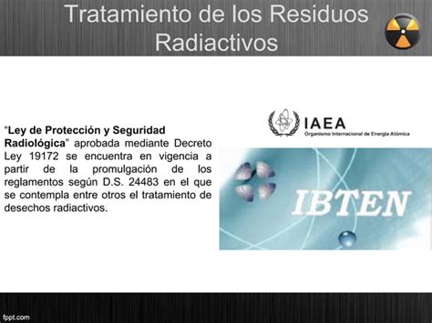 Residuos Radiactivos Hospitalarios PPT