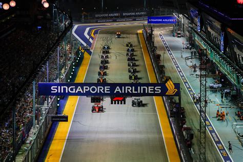 Programme Et Horaires Du Grand Prix De Singapour De F1