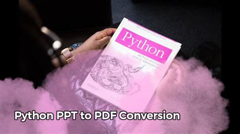 Как с помощью python конвертировать pptx в pdf