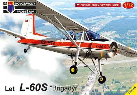 Kovozávody Prostějov KP KPM0384 Let L 60S Brigadýr 1 72 Scale