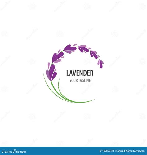 Lavender Logo Stock Illustration Illustration Of Herb 180898475
