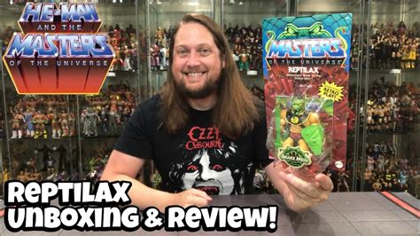 Reptilax Mattel Masters Of The Universe Origins Unboxing Review