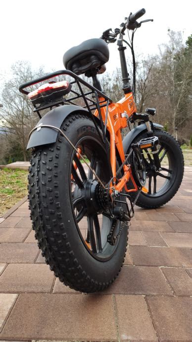 Električno zložljivo kolo FAT BIKE 48V 500W 12 5Ah 600Wh fatbike