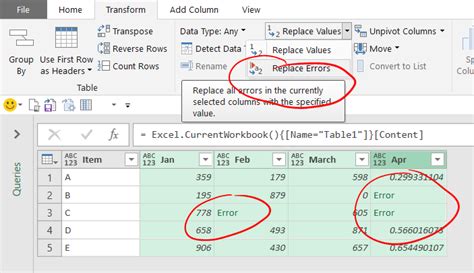 Remove All Errors With Power Query Access Analytic